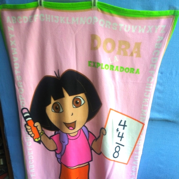 Nickelodeon | Bedding | Dora The Explorer Fleece Blanket Sided | Poshmark